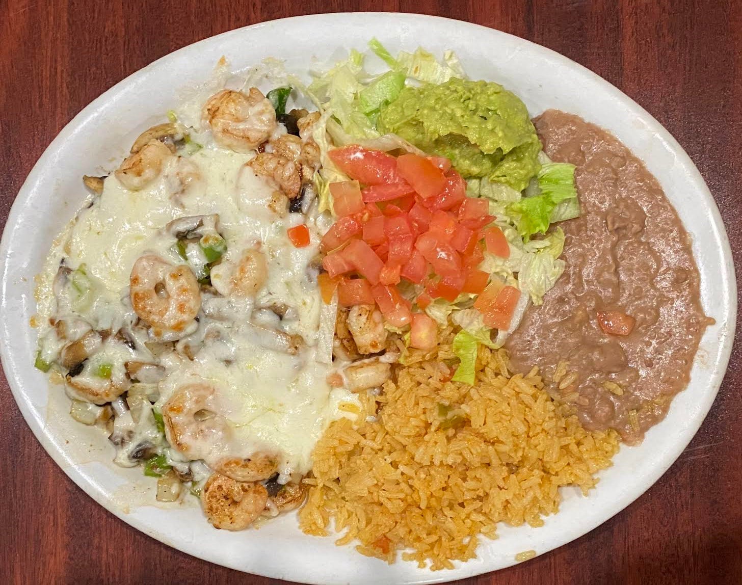 Pechuga Rellena w/shrimp | Casa Vaqueros Mexican Grill